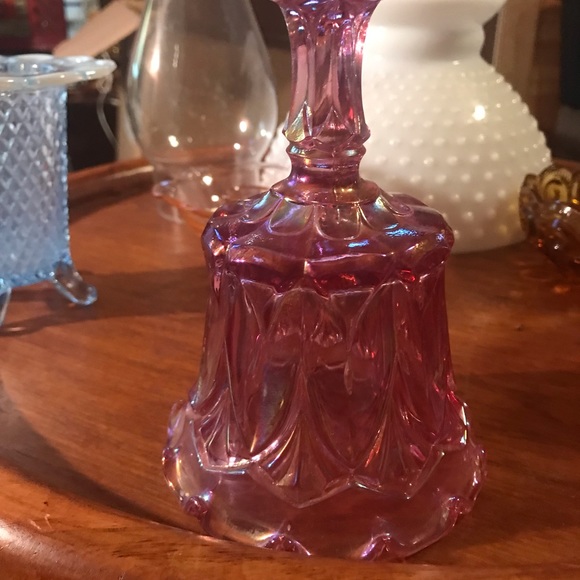 Fenton | Accents | Vintage Dusty Rose Pink Bell Marked Fenton | Poshmark